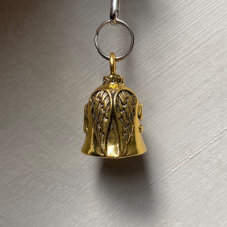 Gremlin Bell Angel Wings Silver - The Alpine Rider