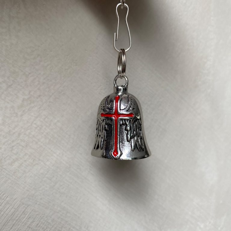 Gremlin Bell Angel Wings Silver - The Alpine Rider